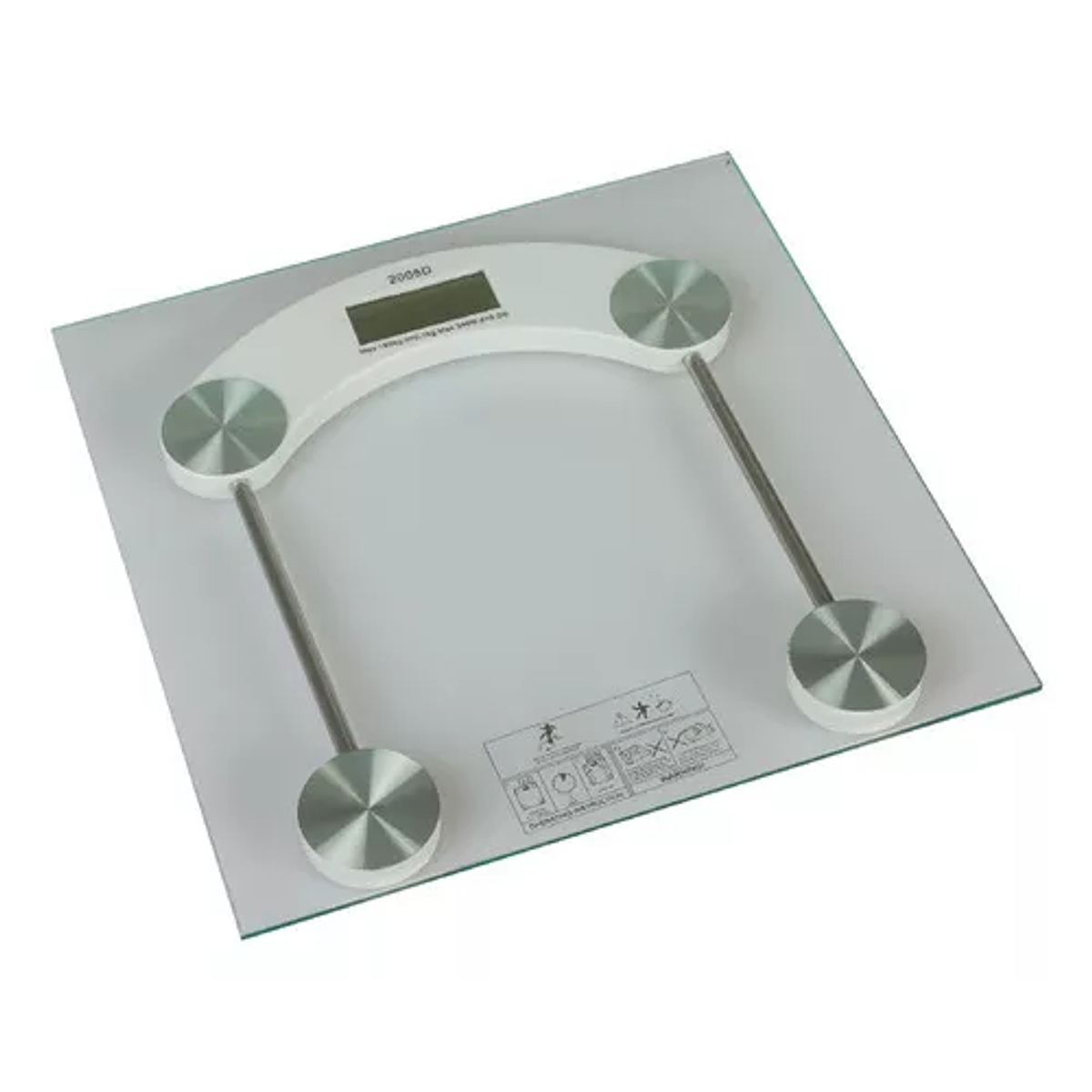 Balanza Bascula Corporal Digital Cristal Pantalla Lcd | León Import