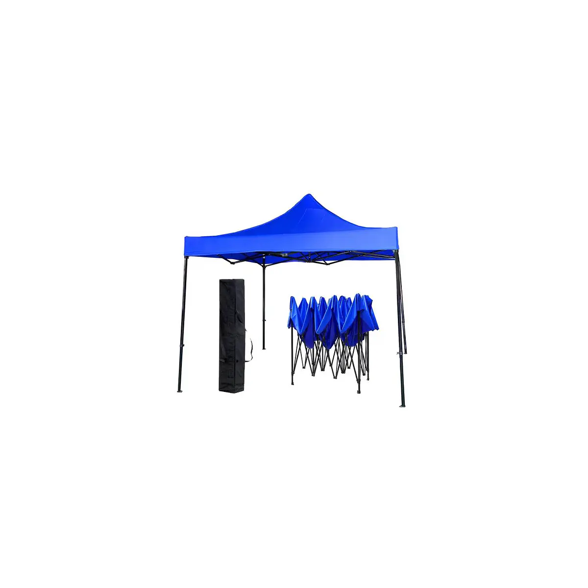 Carpa Toldo Retractil Plegable 3x3 M Reforzado Impermeable C | León Import