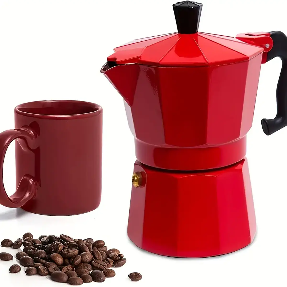 Cafetera Italiana Aluminio 9 Tazas Cocina Tetera | León Import