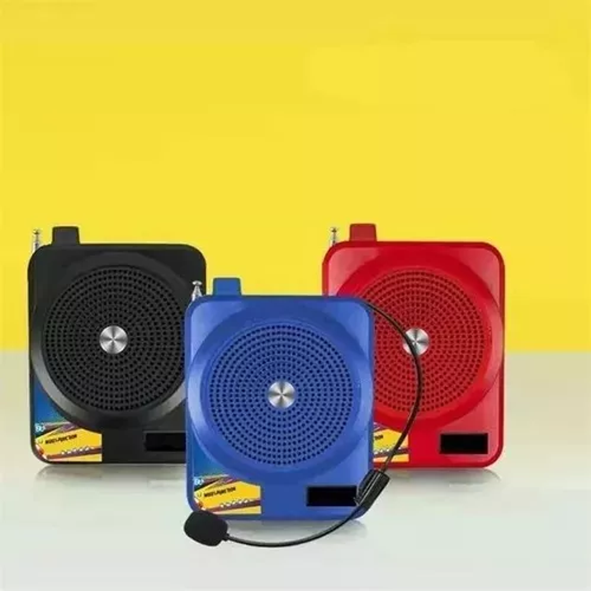 Megáfono Portátil Amplificador Parlante Radio Usb | León Import