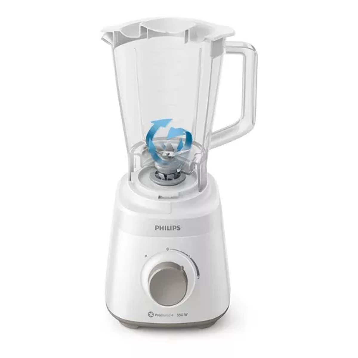 Licuadora Philips Daily Collection Hr2127/02 550w Color Blan | León Import