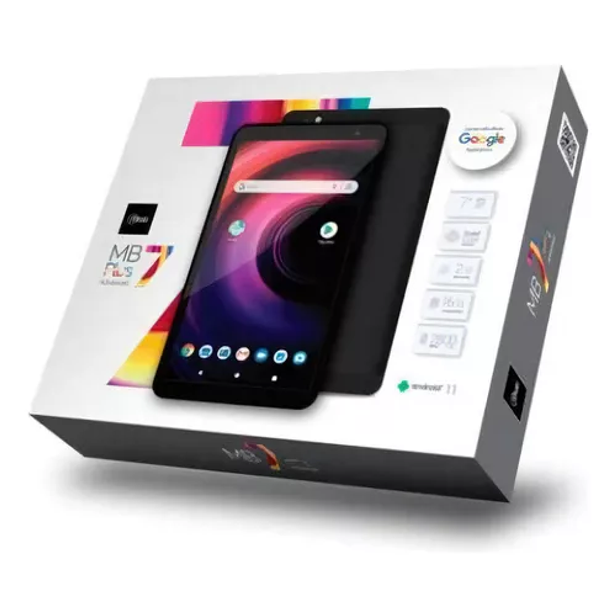 Tablet Mlab Mb7 16GB negra y 2GB de memoria RAM | León Import