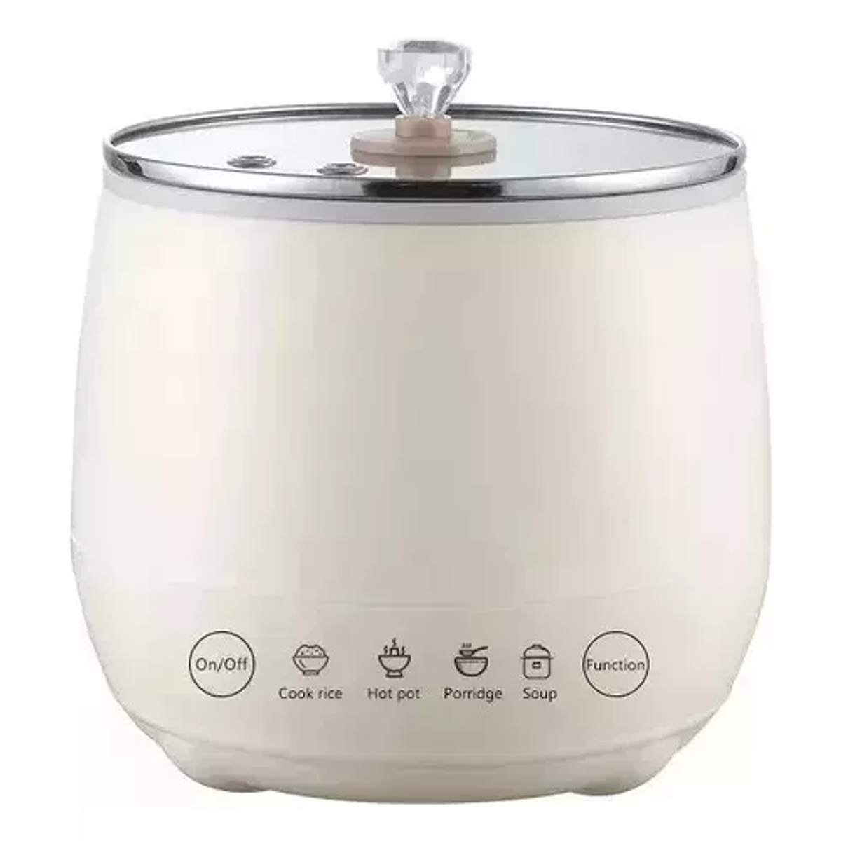 Mini Olla Arrocera Eléctrica Portátil 1,8ltrs Multifuncional | León Import