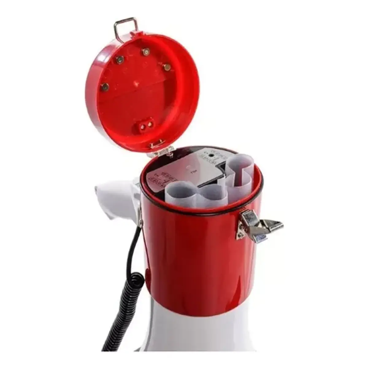 Megafono Portatil 50w Fuerte Altavoz Recargable Con Pilas | León Import