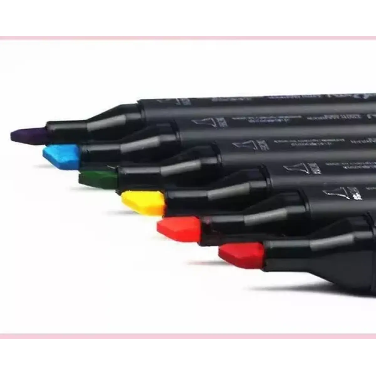 Set 262 Marcadores Lápices Colores Touch Doble Punta + Bols | León Import