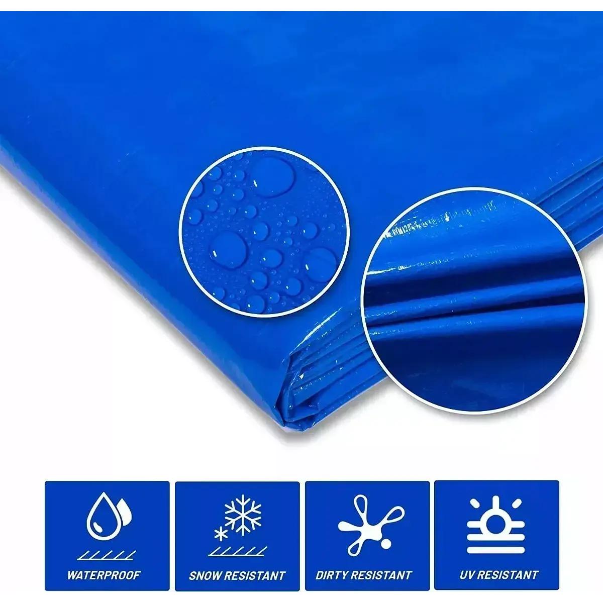 Lona Pvc Carpa Multiuso Impermeable Máxima Calidad 6m X 8m | León Import