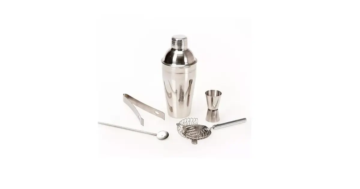 Set Kit Barman Completo Coctelera Tragos Bebidas