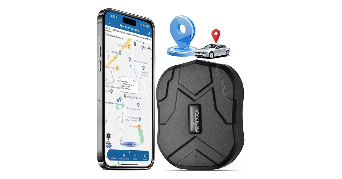 GPS Tk905 4g Tracker Impermeable 5000mah con imán para coche