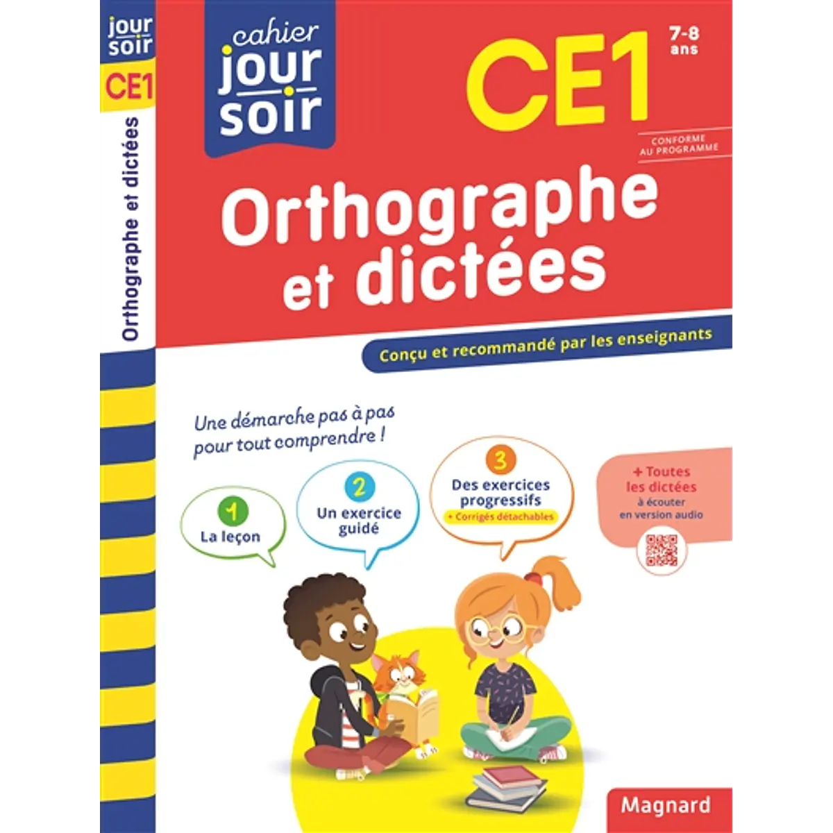 Cahier du jour Cahier du soir: Orthographe et dictées CE1, 7