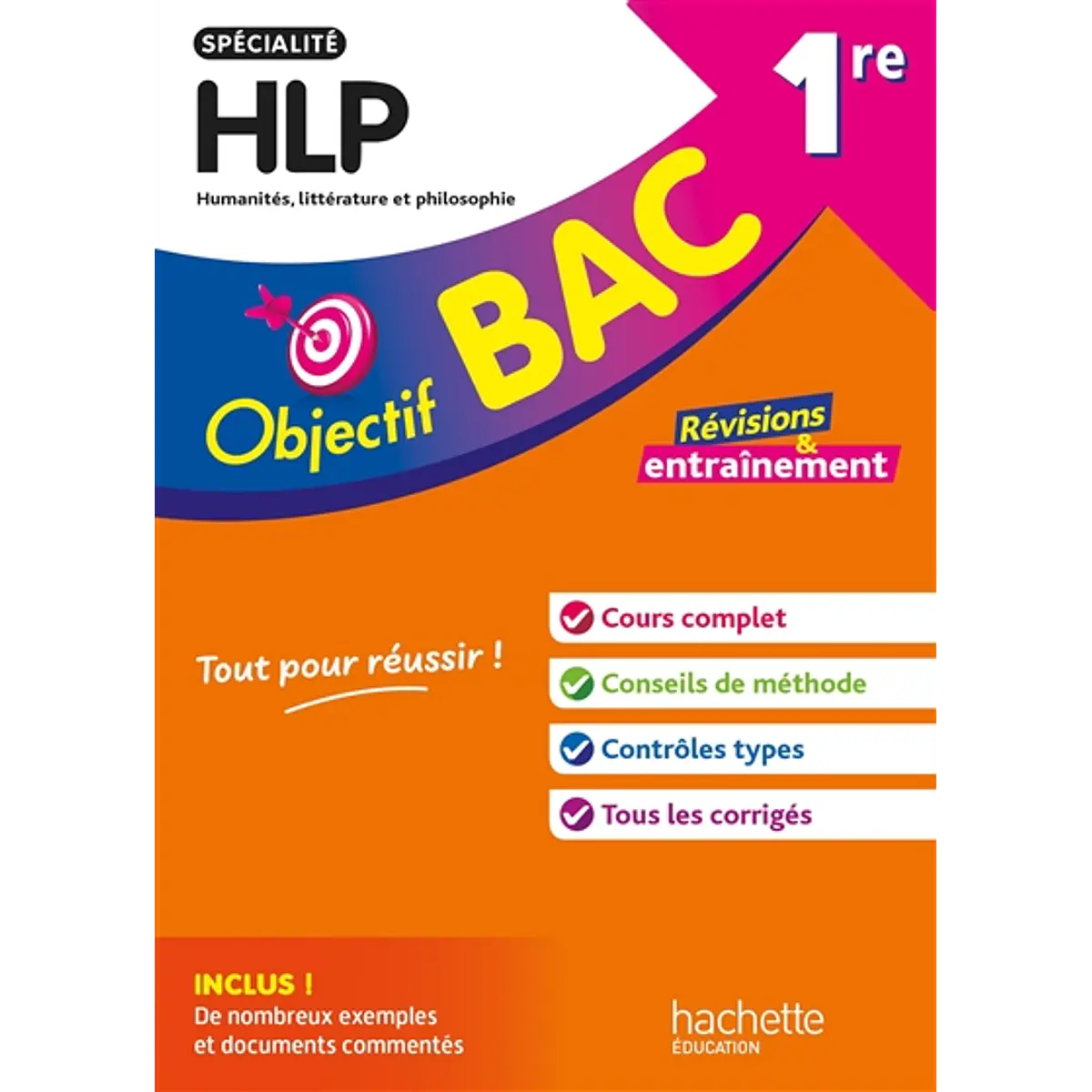 Objectif bac 1re - Spé HLP: révisions et entrainement