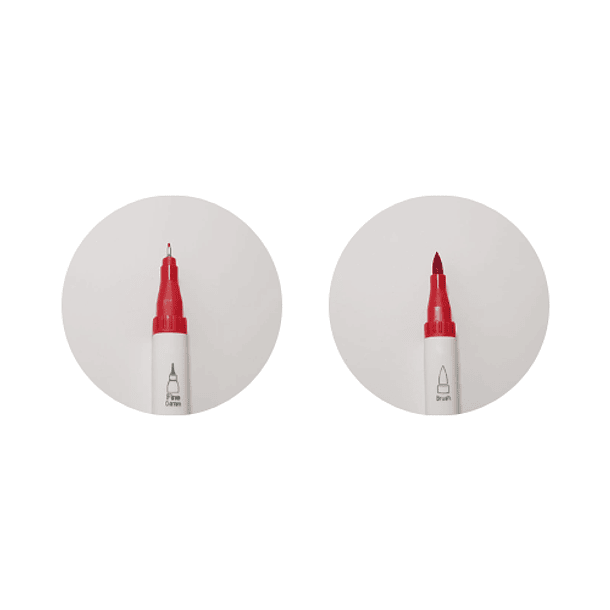 Set 12 Marcadores de colores doble punta