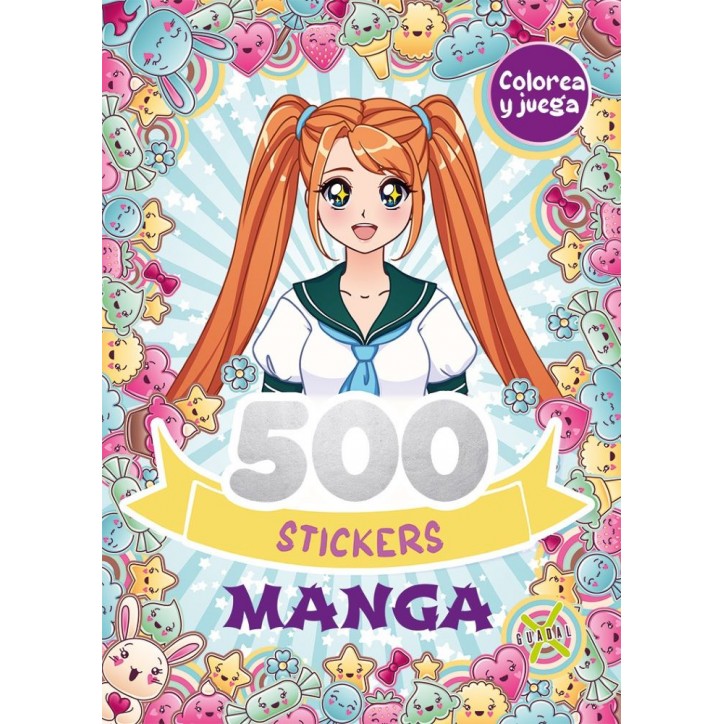 500 STICKERS MANGA