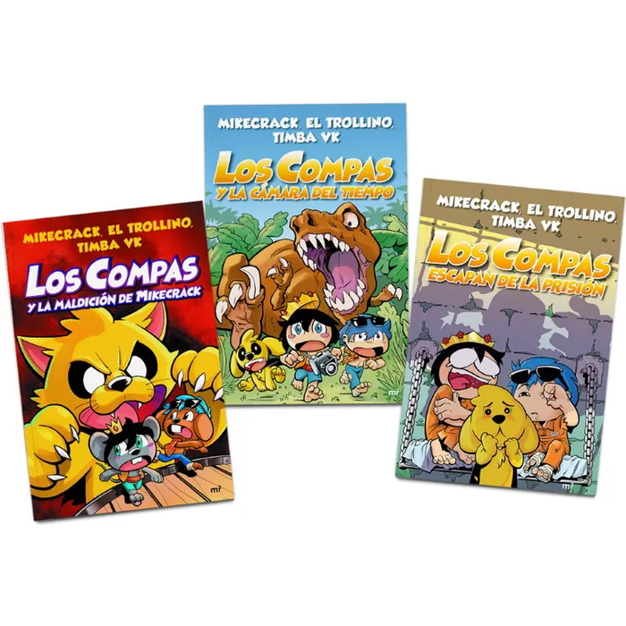 Pack Los Compas 3 Tomos