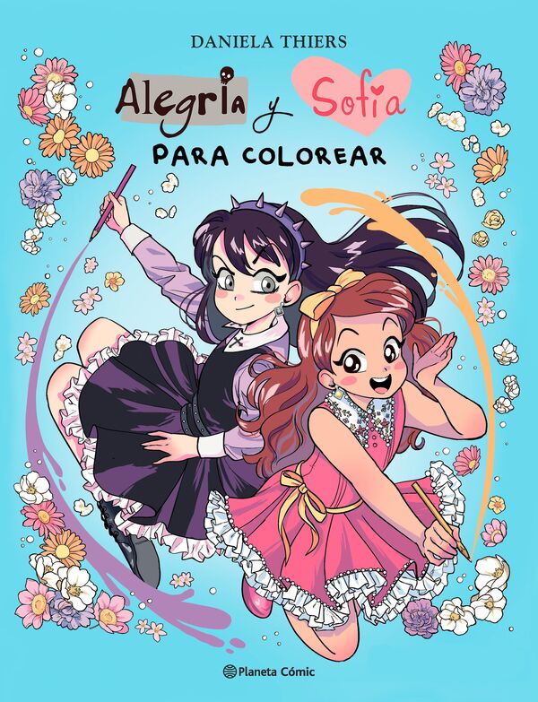 Alegría Y Sofia Para Colorear