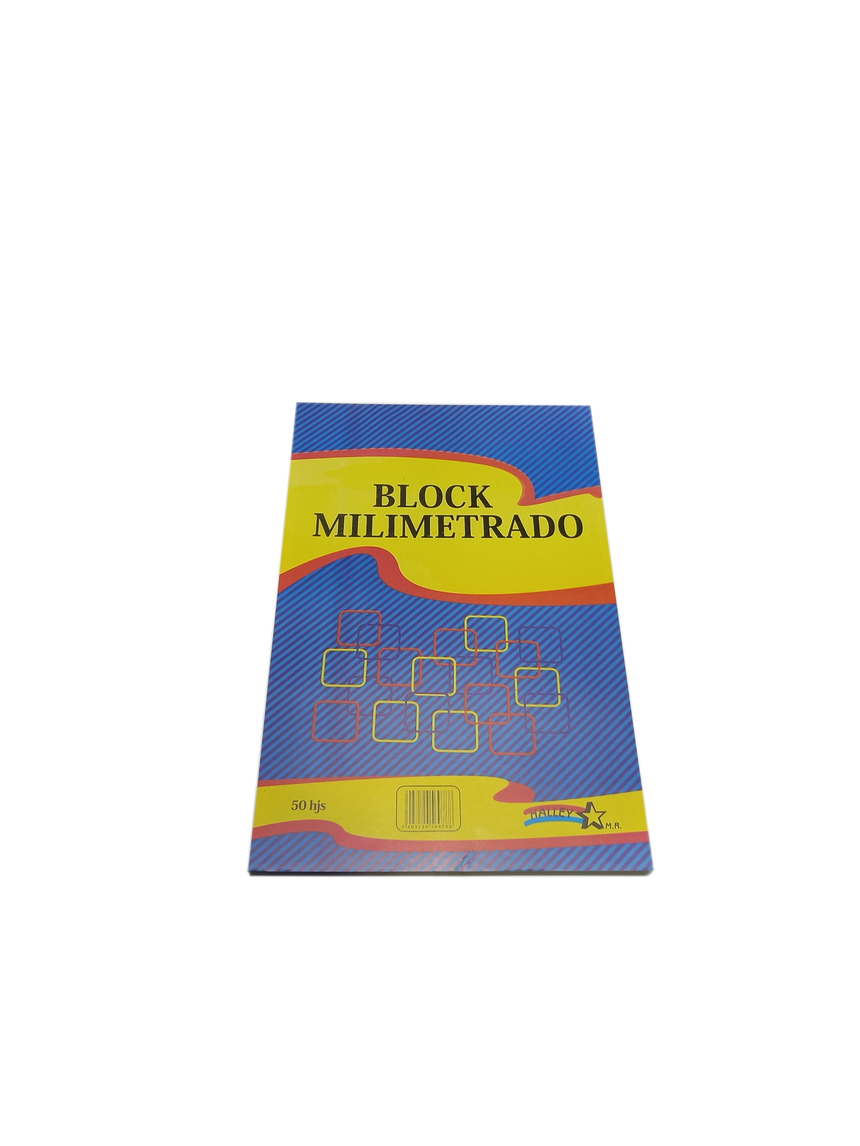 Block Papel Milimetrado 50 hojas Helley