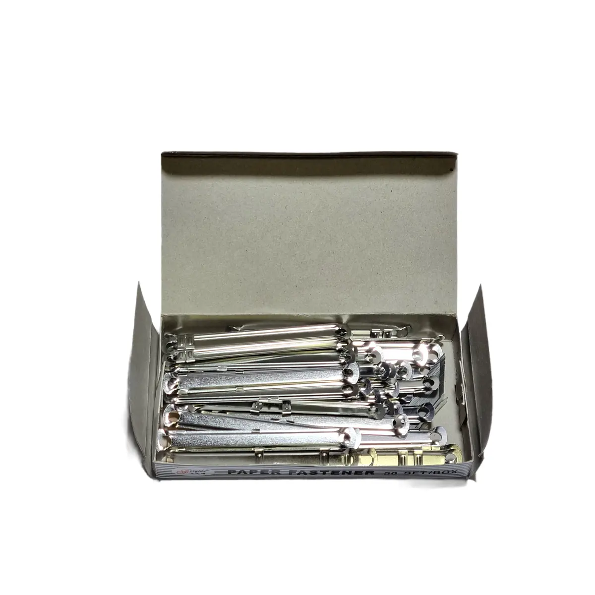 Caja 50 Acoclip Metálico 8 Cms