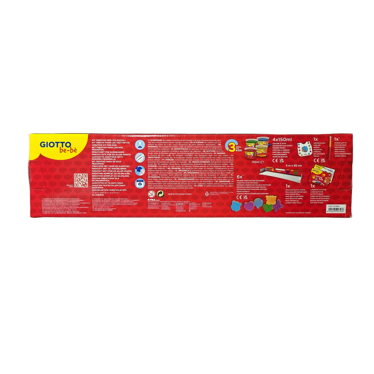 Set de pintura para Bebe Giotto Maxi Roll