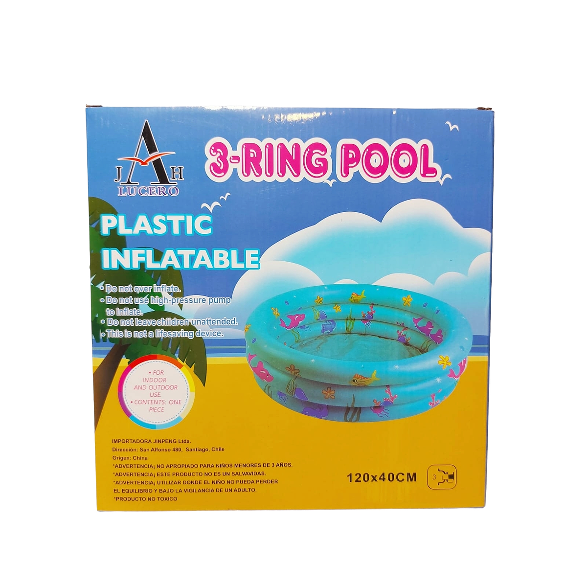 Piscina Inflable Redonda 120x40cm