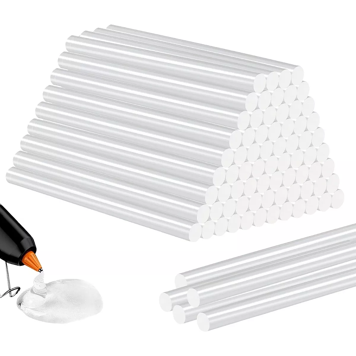 Silicona en barra gruesa 11mm 1Kg