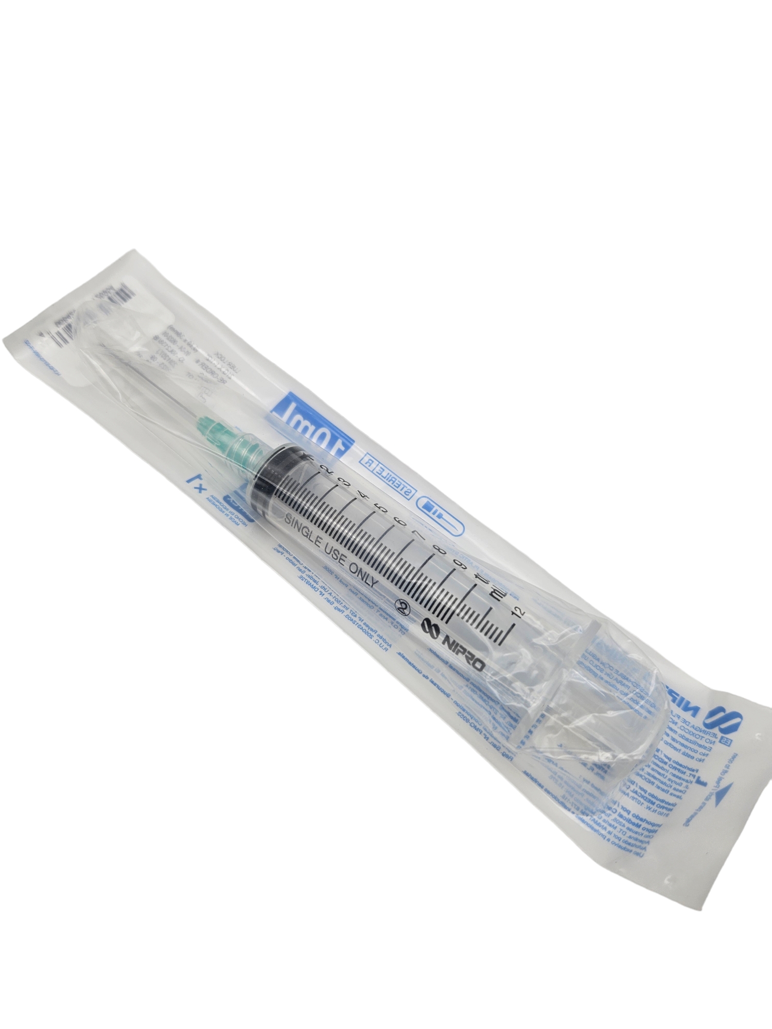 Jeringa Plastica Desechable 10ml