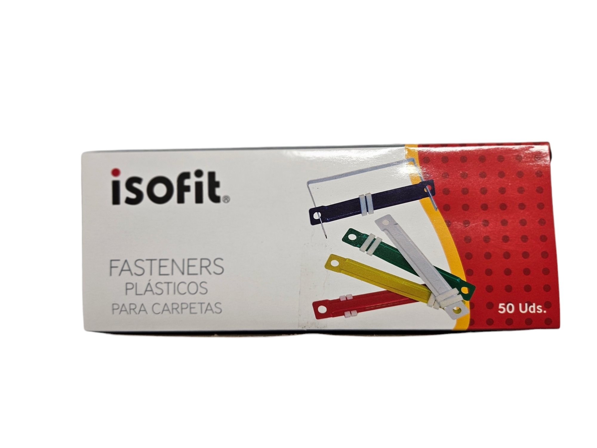 Acoclip / Fasteners Plásticos colores Isofit 50und.