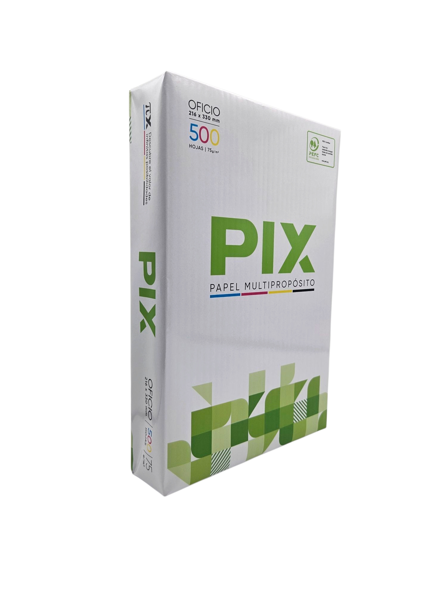 Resma Oficio PIX 75g 500Hjs