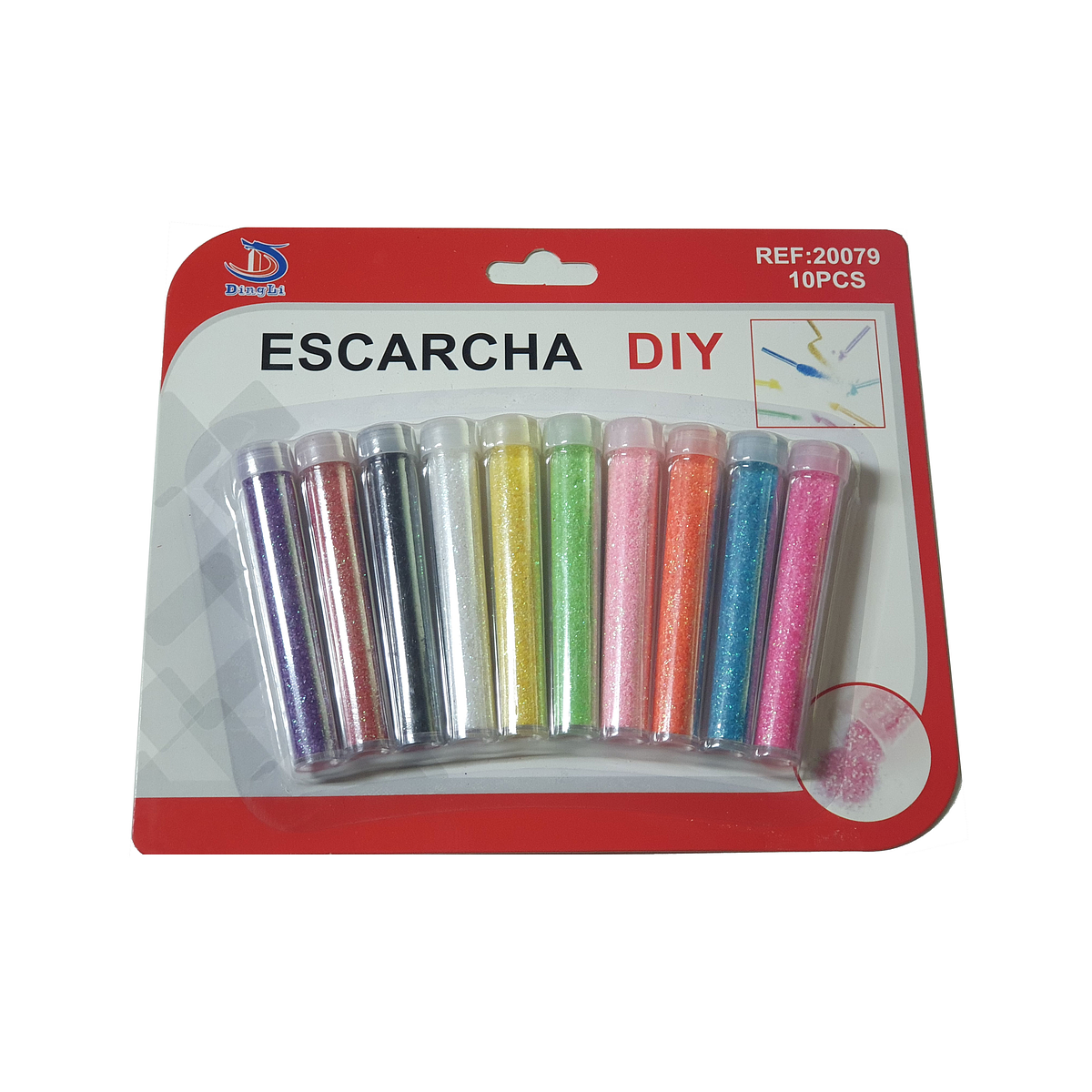 Set escarcha 10 colores