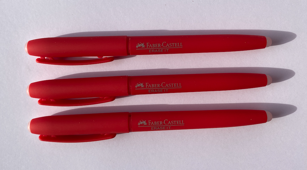 Lápiz borrable Erase It Faber Castell