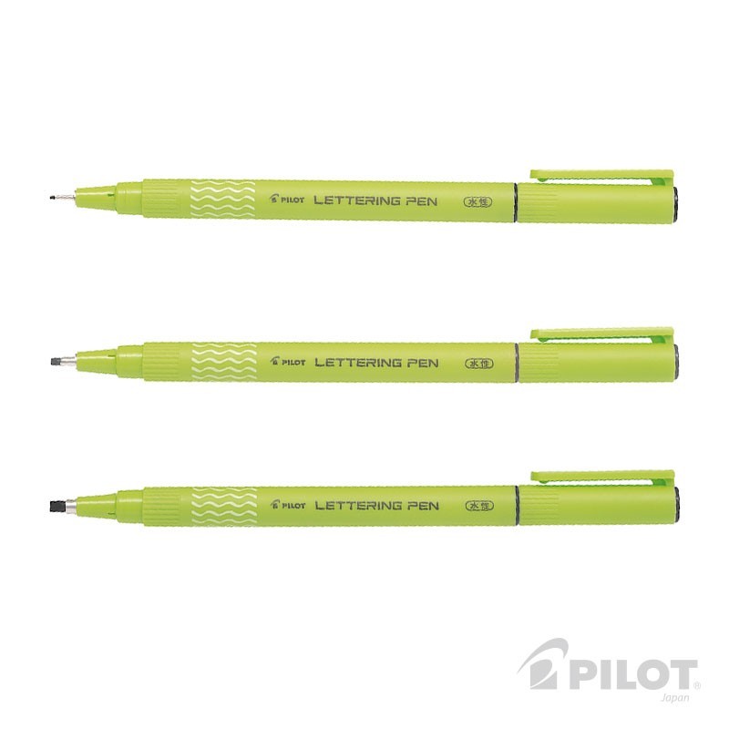 Set Lettering Pen 3 uindades Pilot