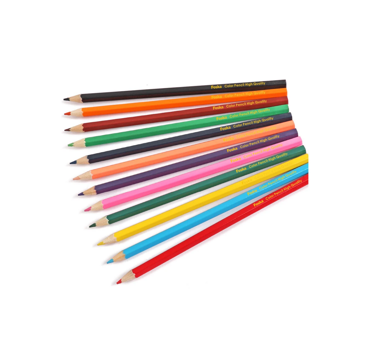 Lápiz 12 Colores Foska