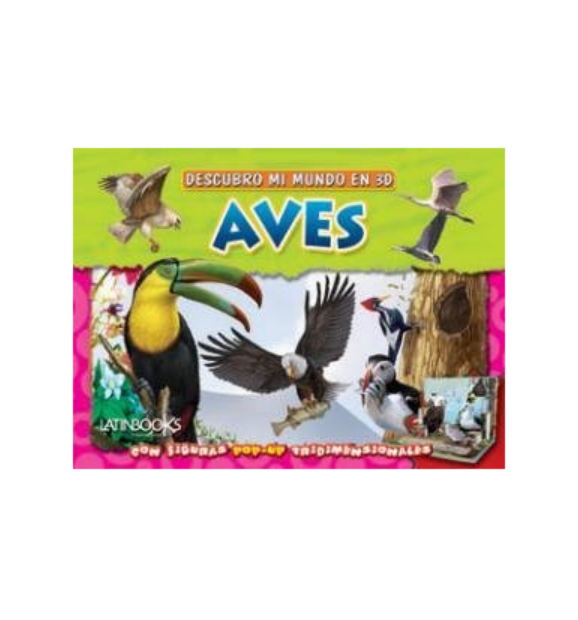 Libro Descubro Mi Mundo en 3D Aves