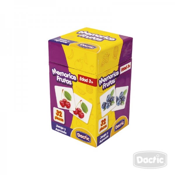 Memorice Fruta Carton (037) Dactic