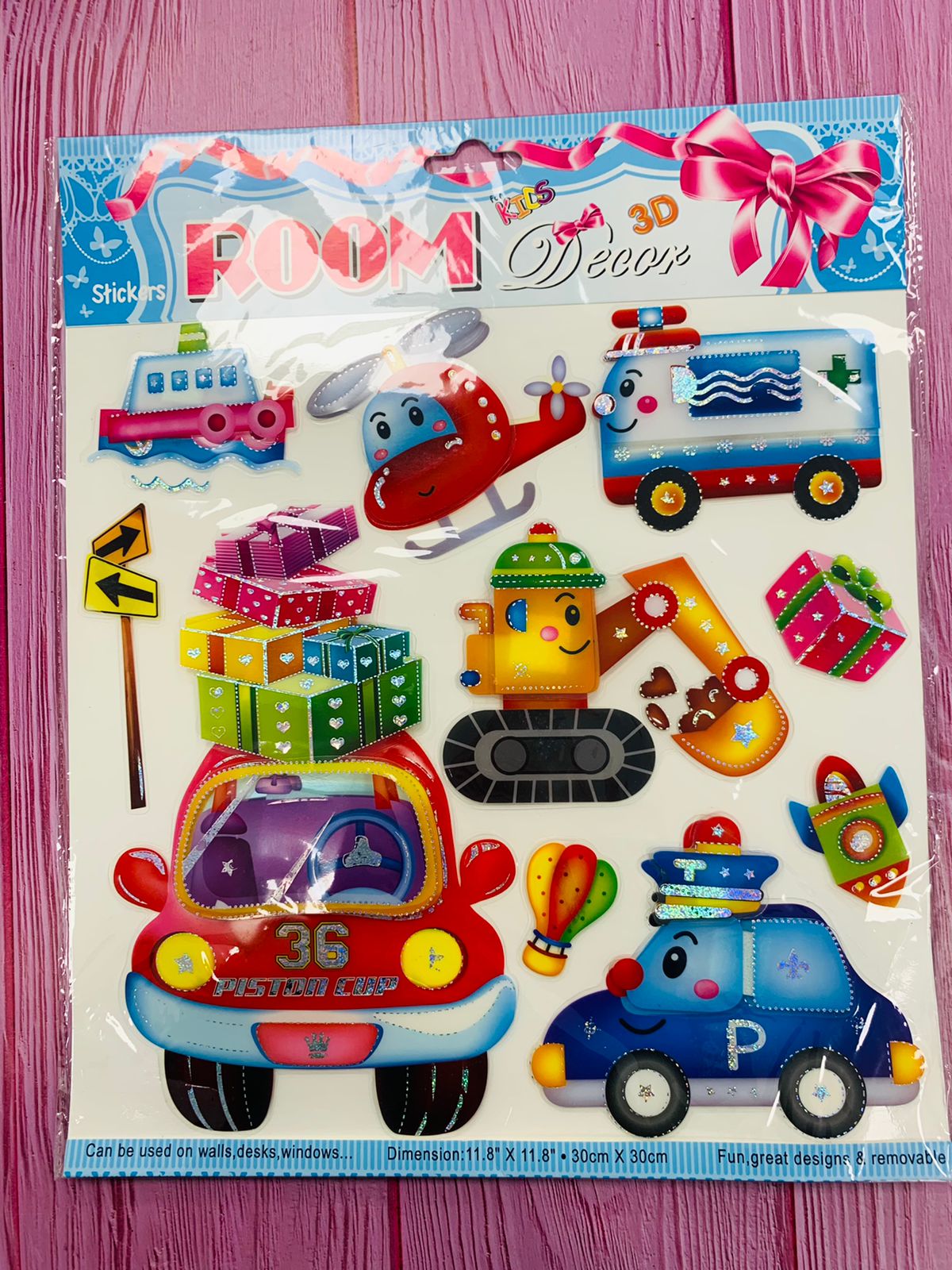 Stickers 3D Infantiles Grandes