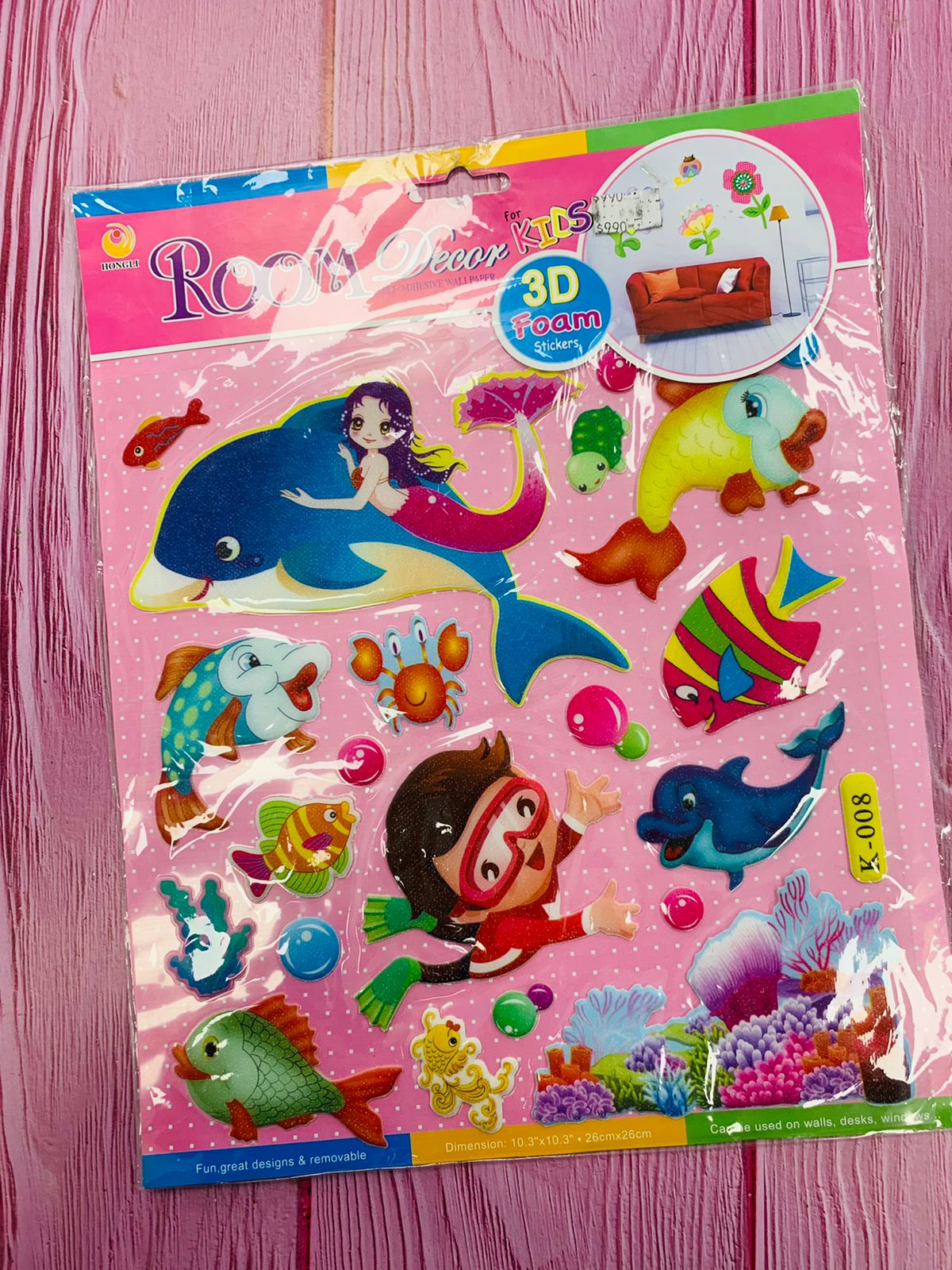 Stickers 3D Infantiles Medianos