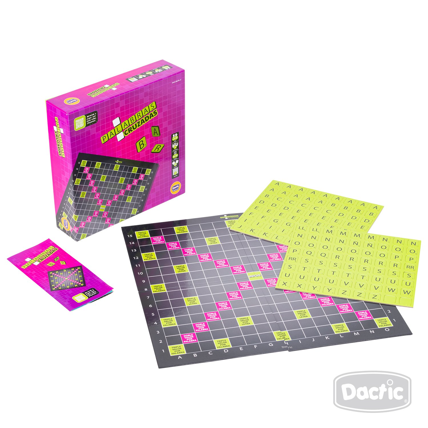 Juego de Mesa Palabras Cruzadas Dactic