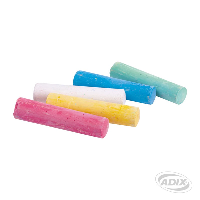 Tiza Jumbo 12 Colores Adix