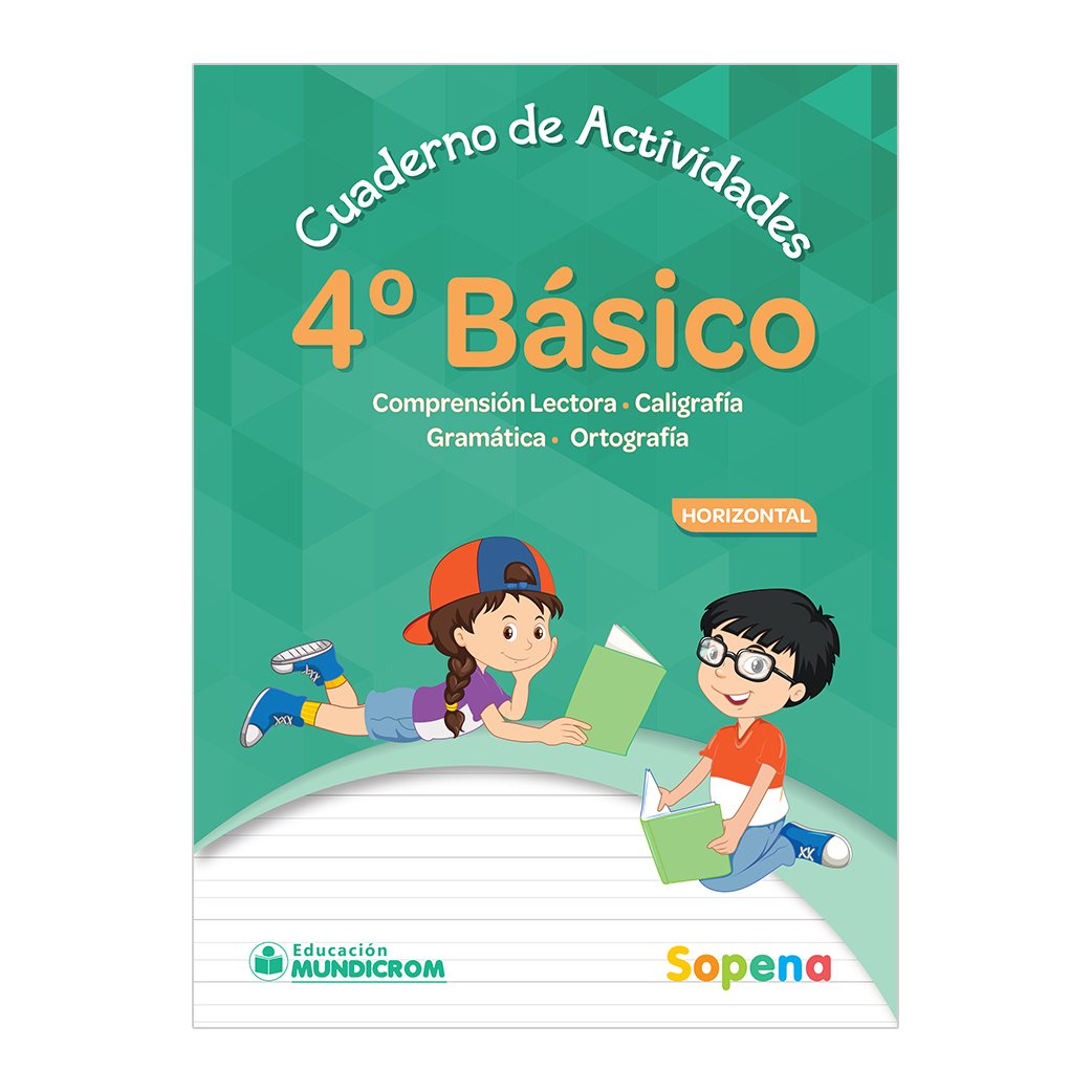 Cuaderno De Actividades 4to Basico Horizontal Sopena