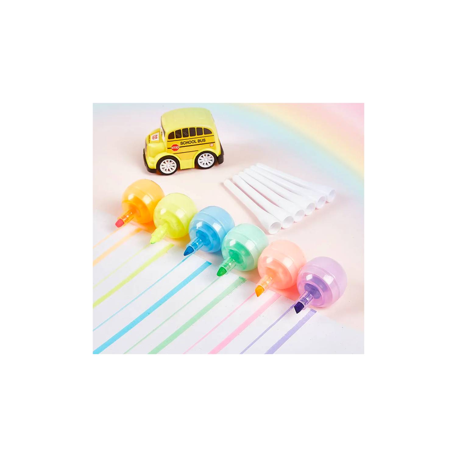 Set Destacador Mini 6 Colores Dulce Motarro