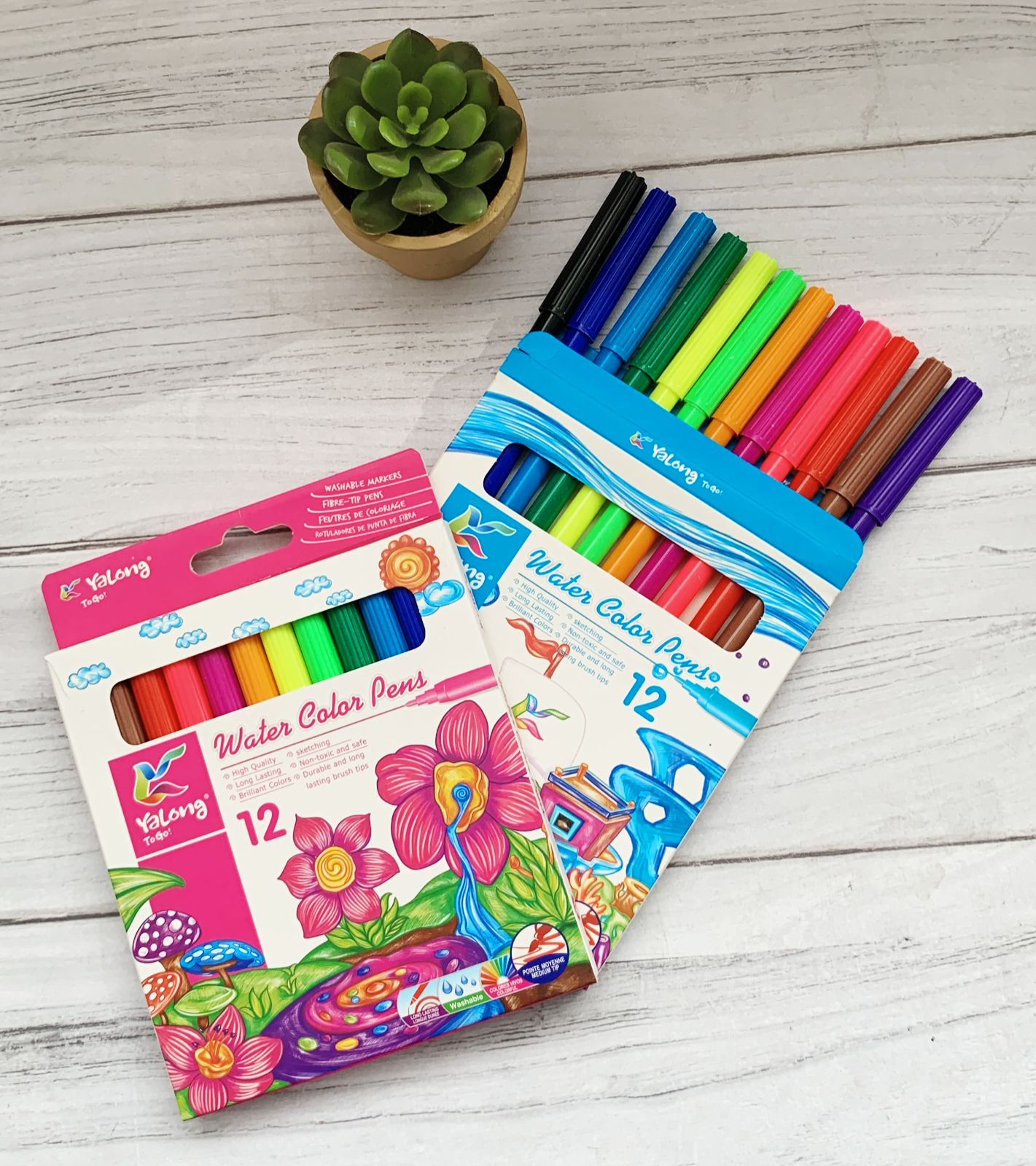 Plumones Scripto 12 Colores Motarro