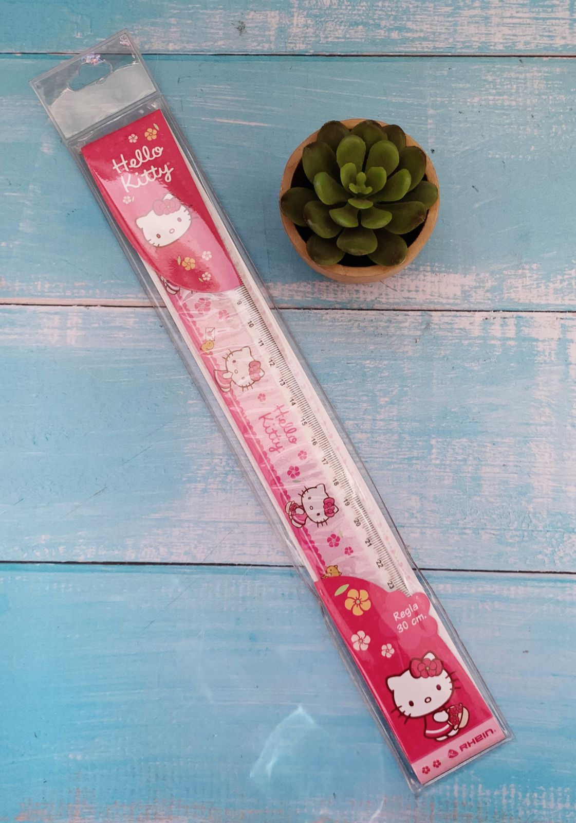 Regla 30 Cm Hello Kitty.