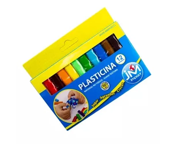 Plasticina 12 Colores Jm