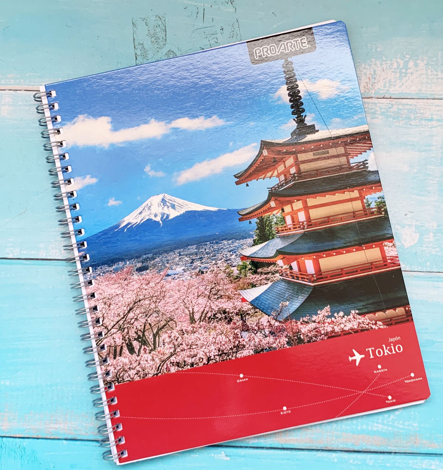 Cuaderno Universitario 7 Mm 100 Hjs People Places Proarte.