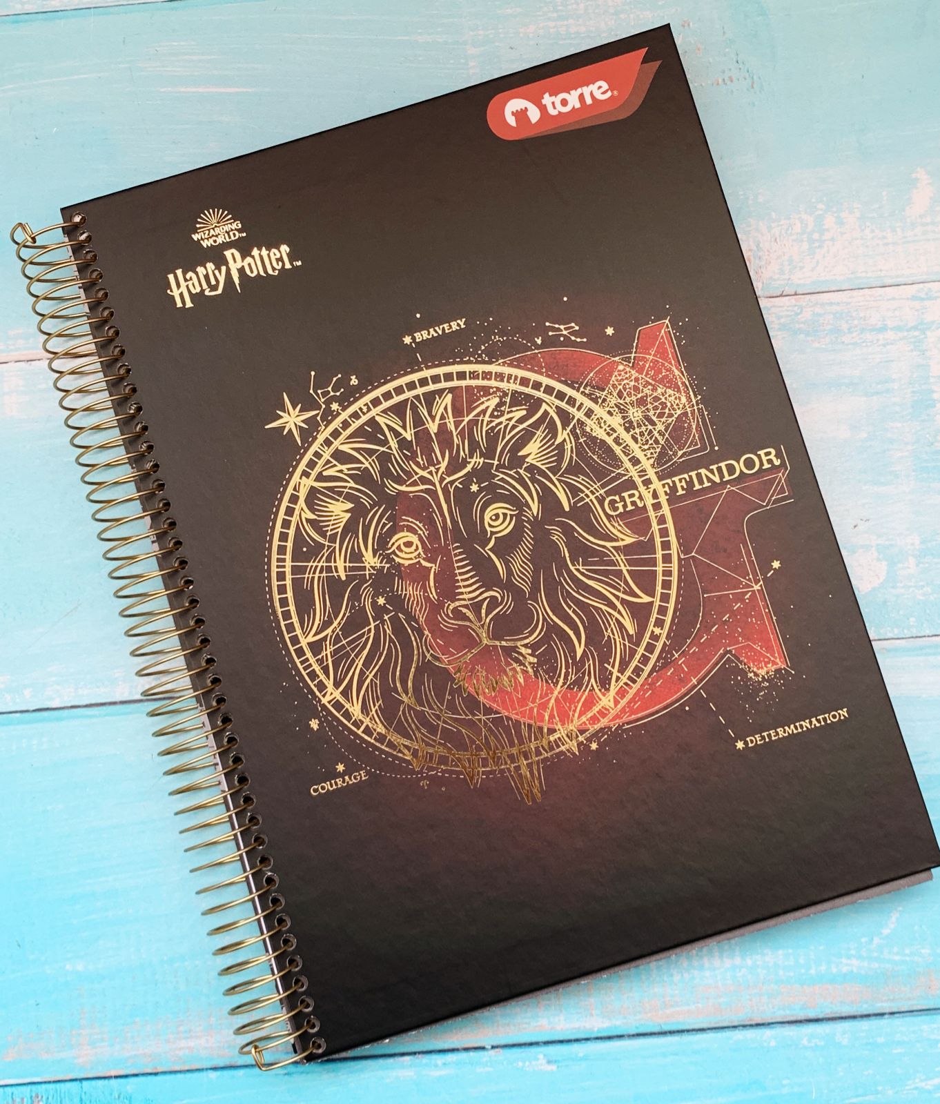 Cuaderno Triple Harry Potter 7mm 150 Hjs Torre