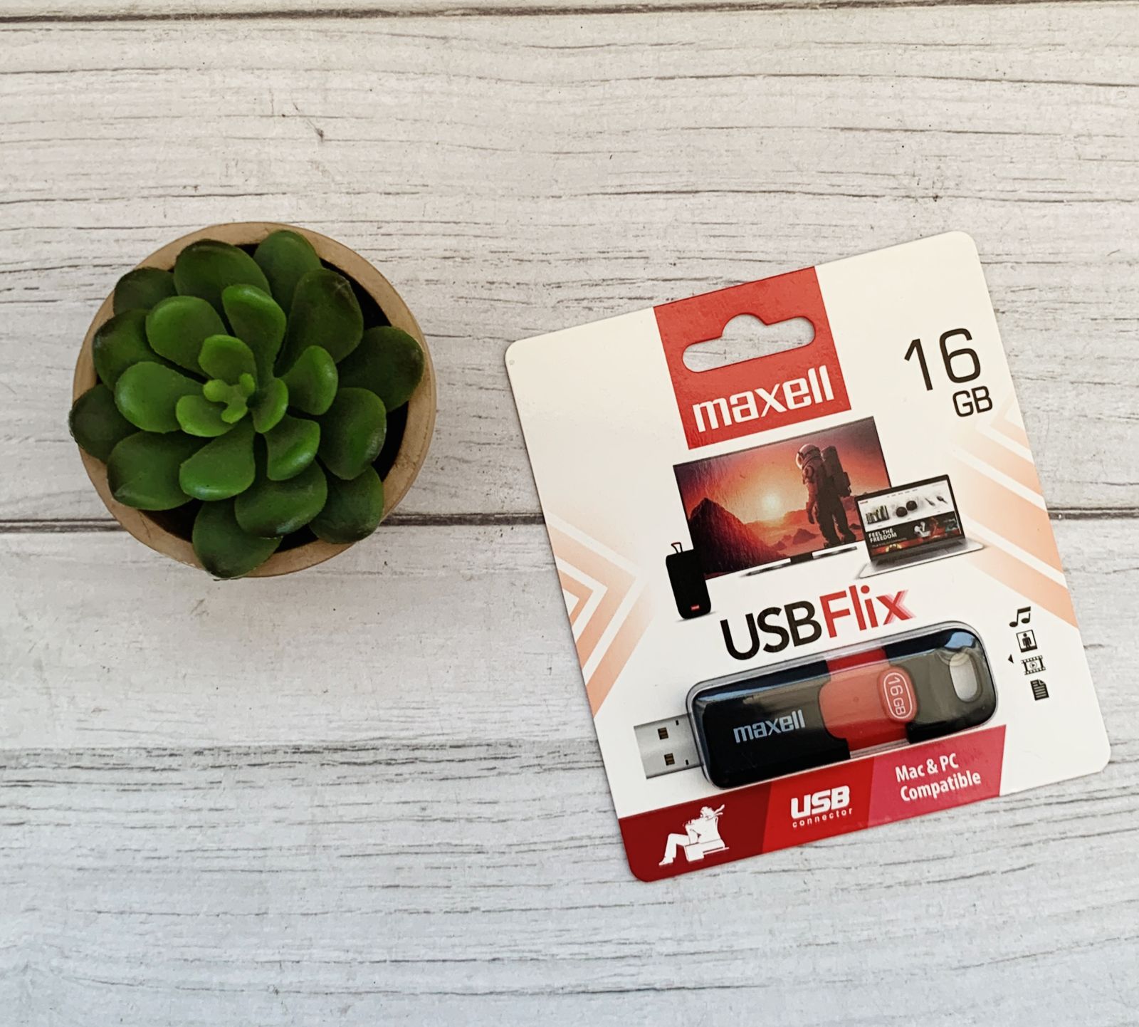 Pendrive 16 Gb Maxell Usb Flix 2.0