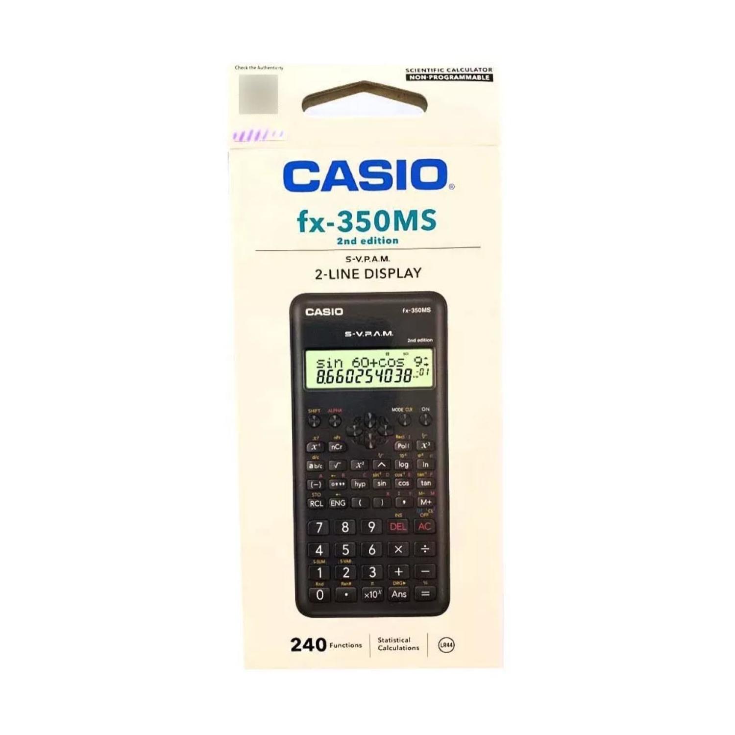 Calculadora Cientifica Casio FX 350 Ms 2 Da Edicion