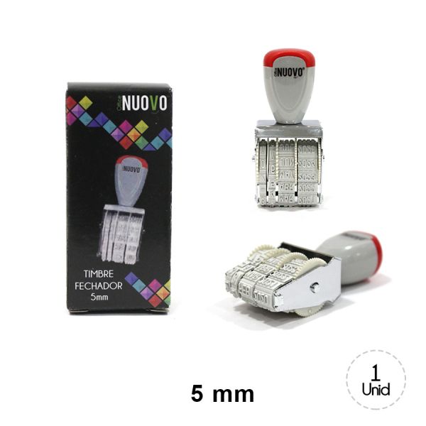 Timbre Fechador 5 Mm Nuovo