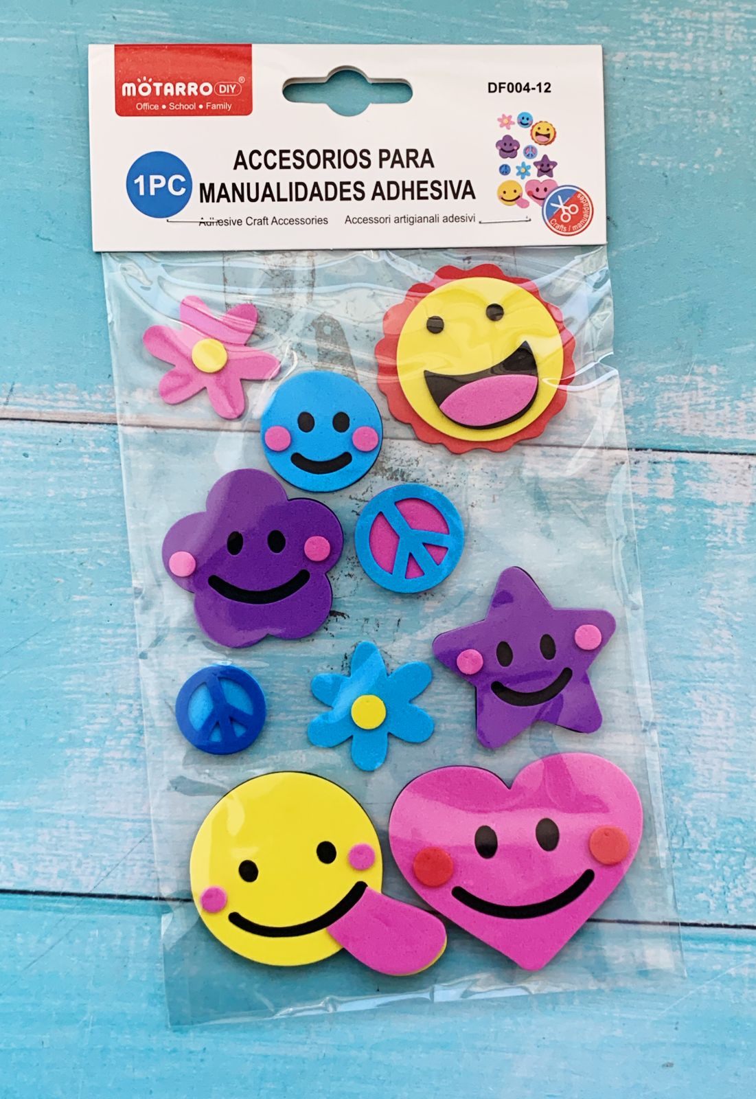 Stickers Goma Eva Autoadhesivo Motarro