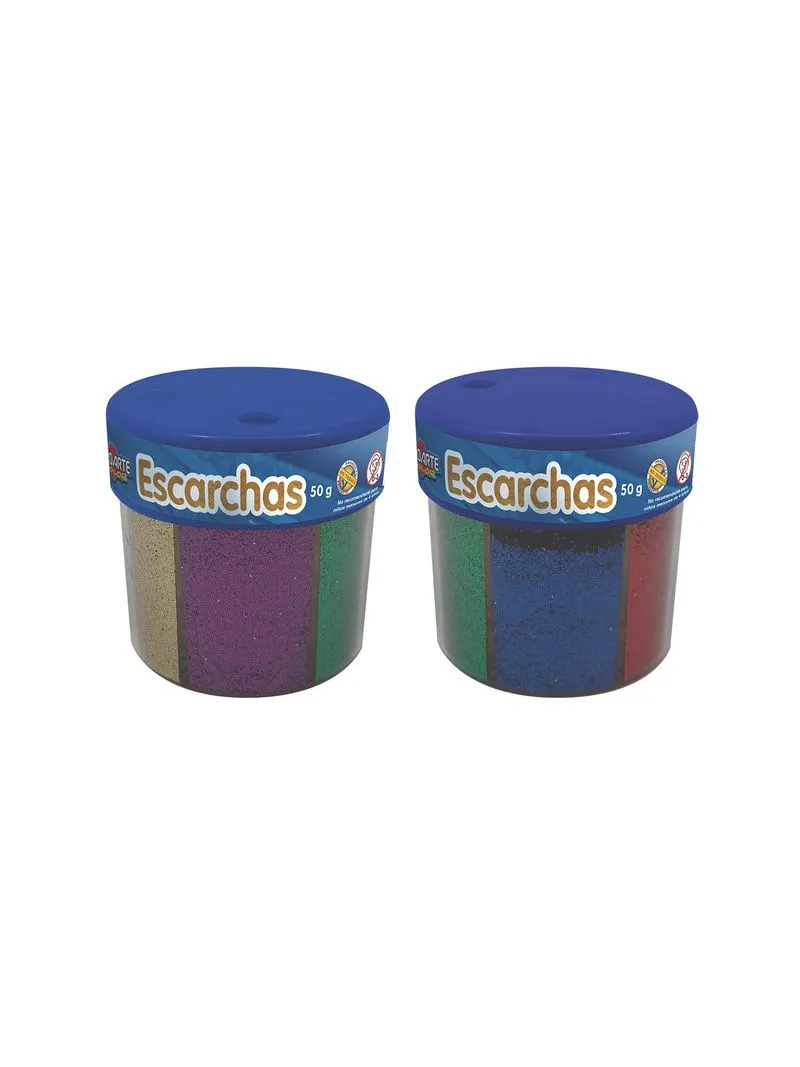 Escarcha 6 Colores 50 Gr Proarte