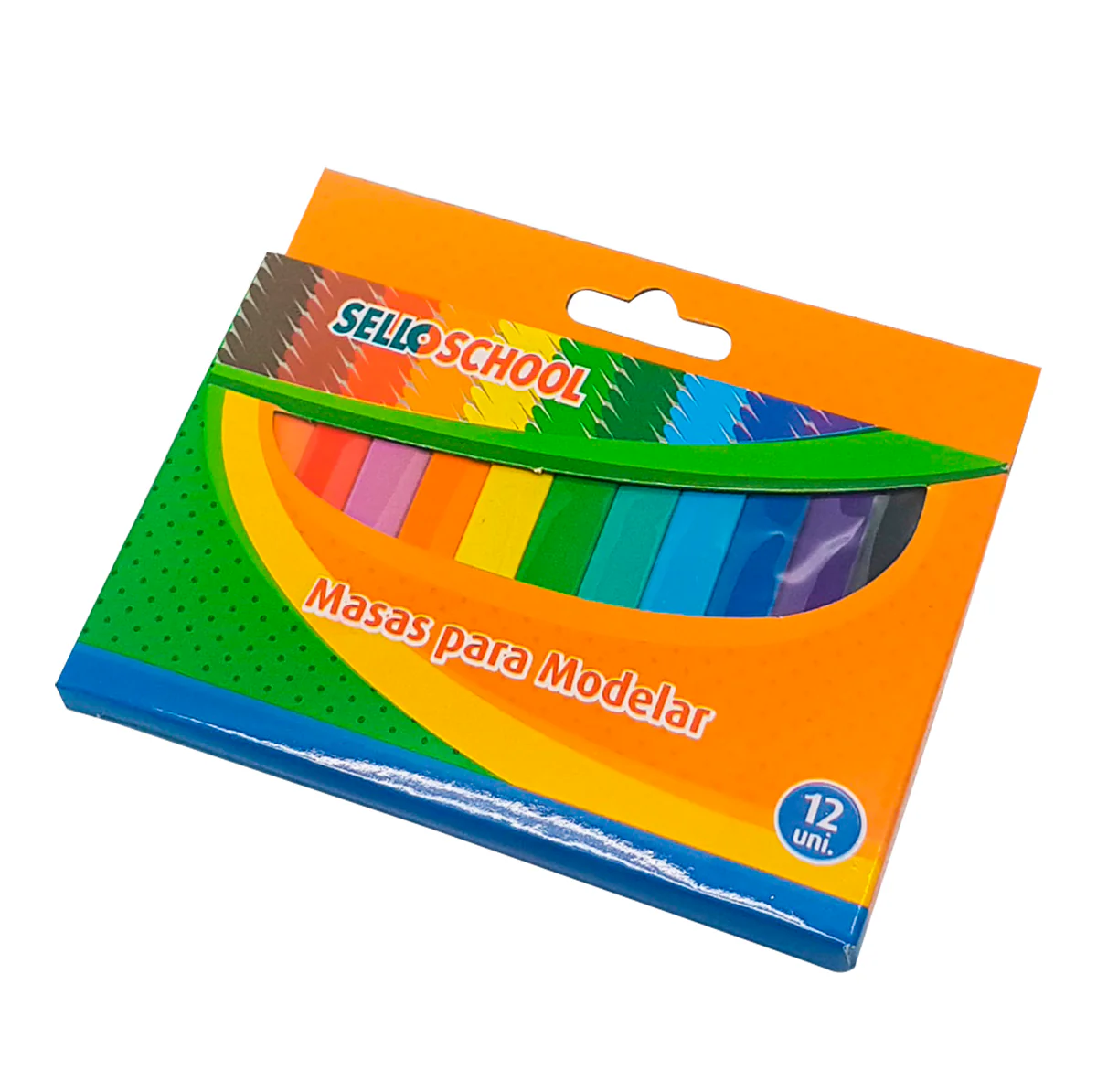 Plasticina 12 Colores Selloffice