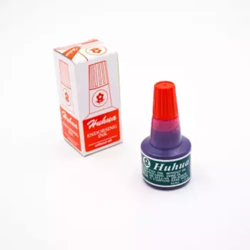 Tinta Para Tampon 30 Ml Rojo Huhua Jm